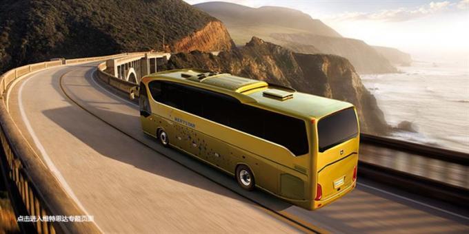 120km/H Hajj 12m Luxury VIP Coach Bus 51 Seats Fast 6DS150T